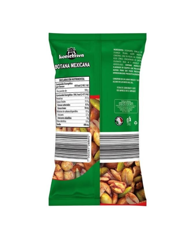 konichiwa botana mexicana mix picoso 150g | eBay