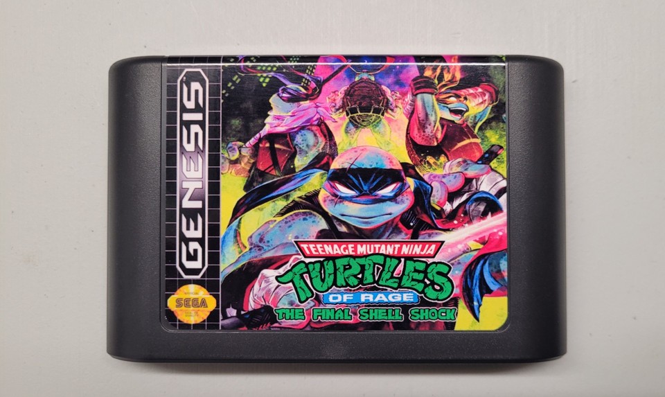 TMNT of Rage The Final Shell Shock for Sega Genesis - SOR 2 | eBay