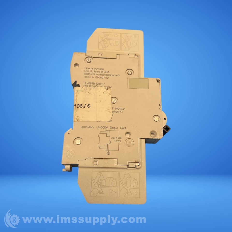 Schneider Electric M9F52106 Thermal Magnetic Circuit Breaker FNIP | eBay