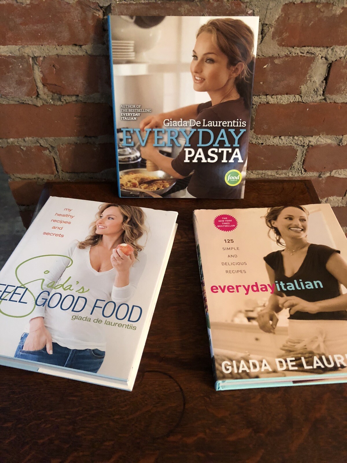 Giada De Laurentiis Cookbook Lot of Three Hardcovers Pasta Family ...