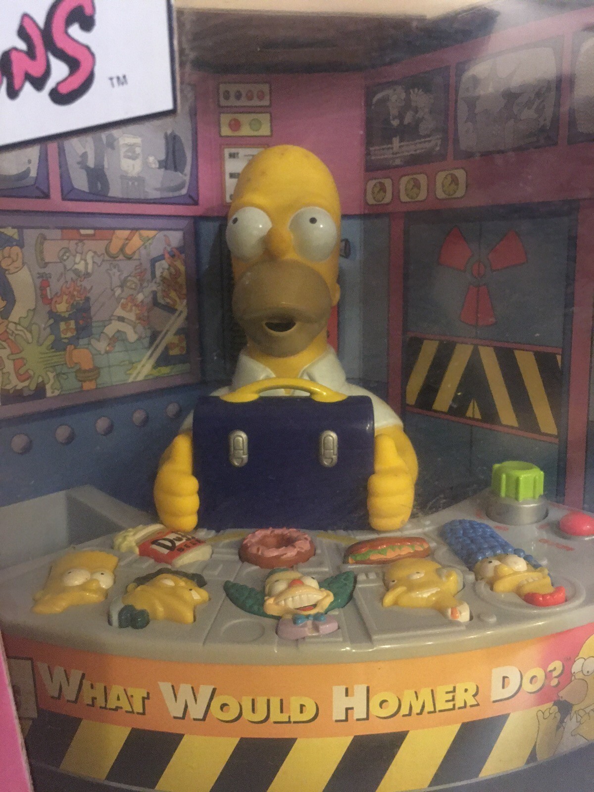 The SIMPSONS 2002 What Would Homer Do? Electronic Trivia Game NEW ...