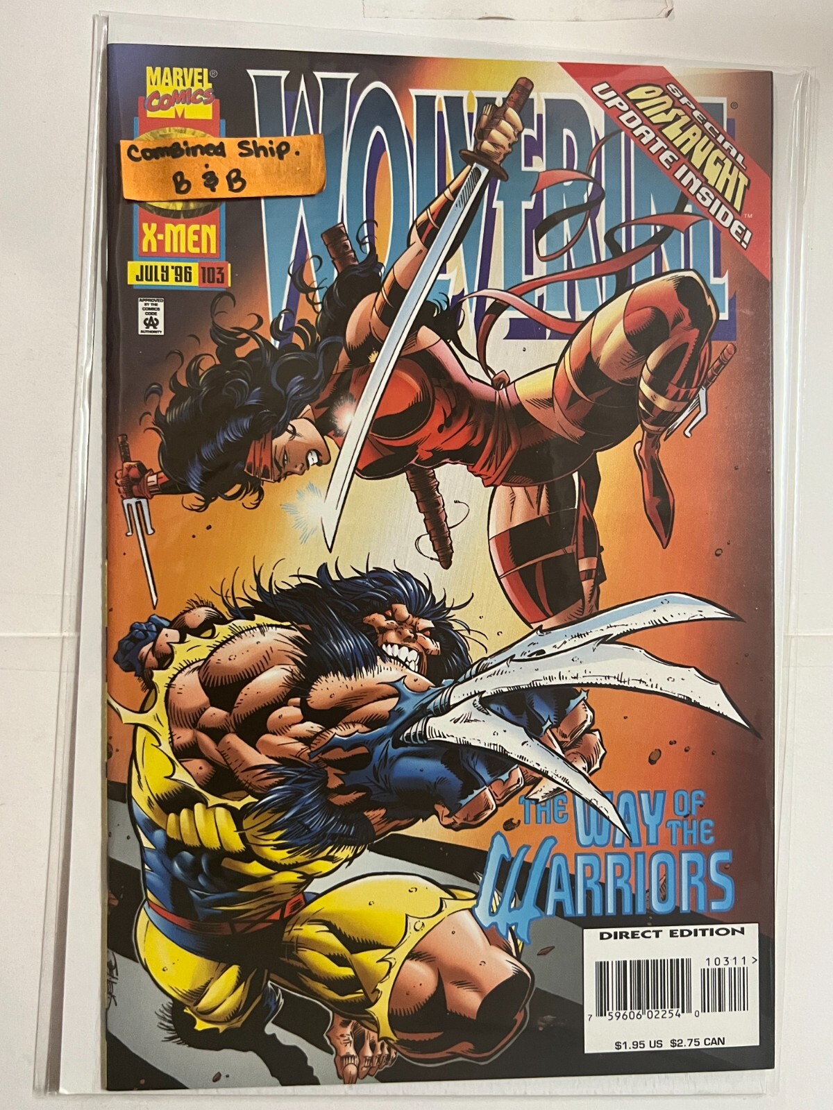 WOLVERINE (1988 Series) (#1/2-189) (MARVEL) #103 | Combined Shipping B ...