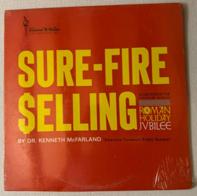 Dr. Kenneth McFarland - Sure-Fire $elling Vinyl LP EM-2025 *NEW/SEALED ...