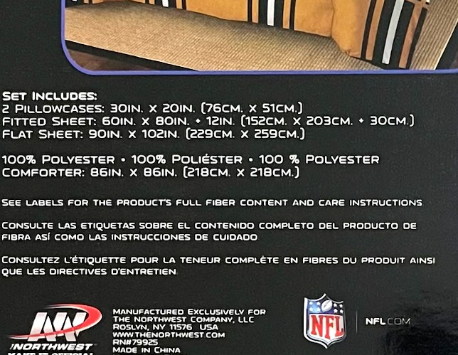 Green Bay Packers Queen Comforter Bedding Set 5 Piece NFL Northwest ...