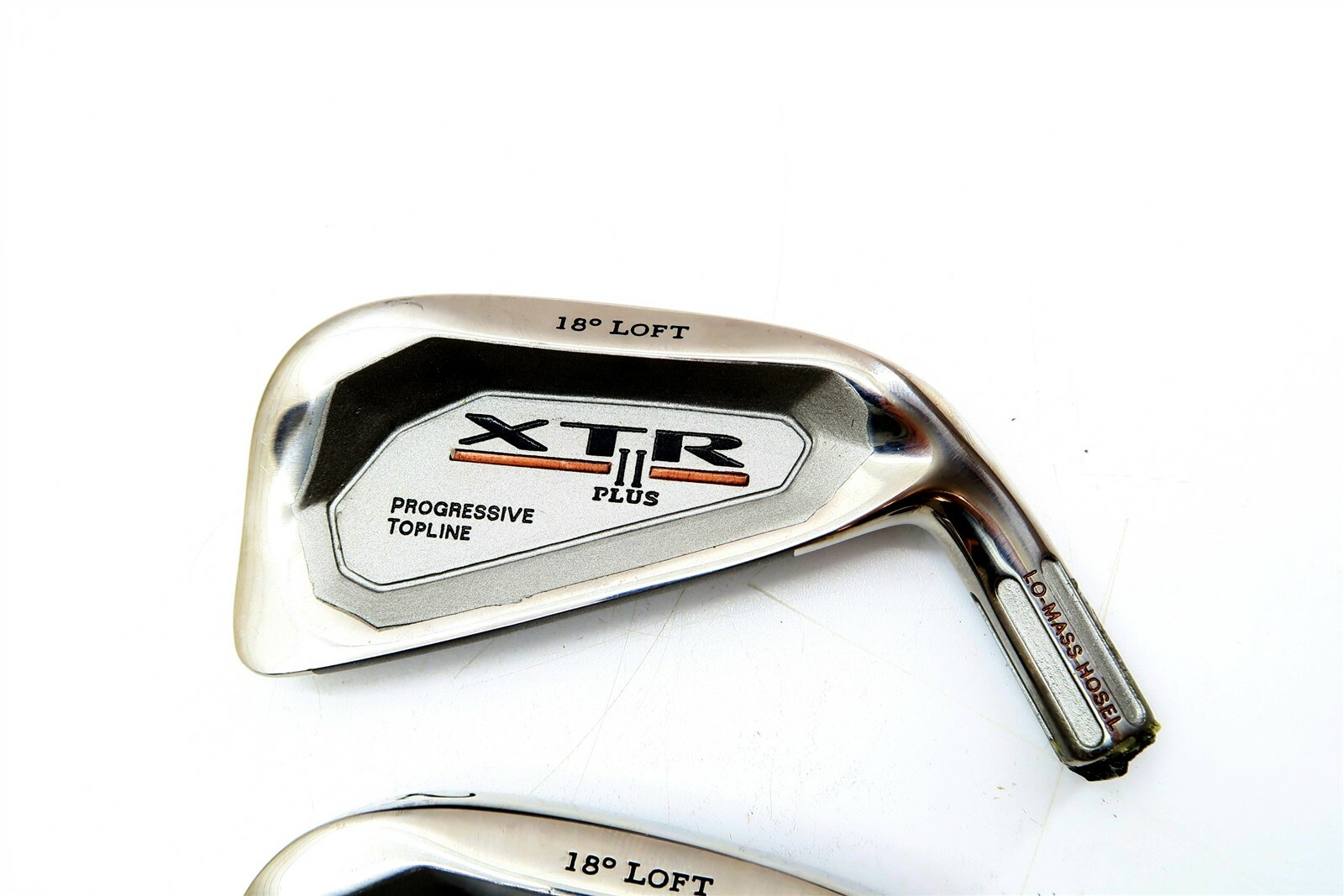 2 XTR II PLUS Progressive Topline RH Irons Nbr 2 w/ 18 Degree Loft ...