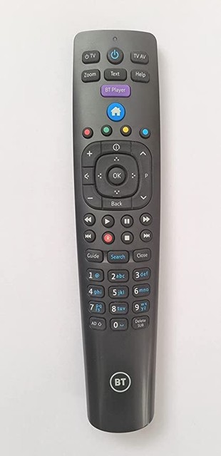 Genuine Humax BT Youview DTR T2100 T2110 T2120 T4000 Freeview Remote ...