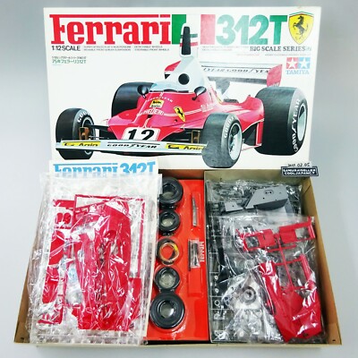 Tamiya 1/12 Ferrari 312T Big Scale Series F1 Vintage Plastic model Kit ...