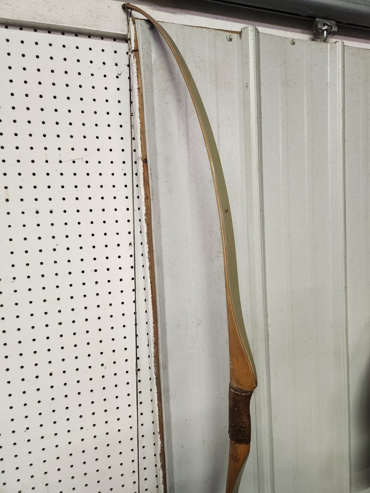 Vintage Bear Archery Cub longbow 1953 2nd year 62" ST58 39# RHLH | eBay