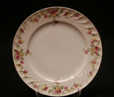 Picadilly Harmony House Fine China Salad Plate Pink & Yellow Roses ...