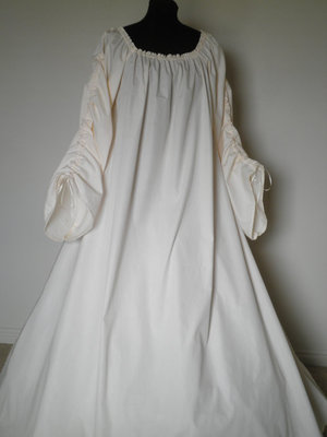Irish Leine Scottish Renaissance Dress Chemise small med large xl 100% ...
