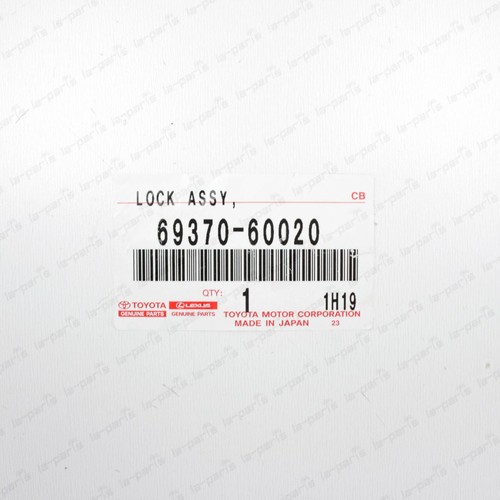 New Genuine Lexus 10-21 GX460 Rear Back Window Lock Actuator 69370 ...