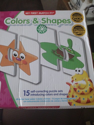The Learning Journey: My First Match It Colors and Shapes Game- Ages 2 ...