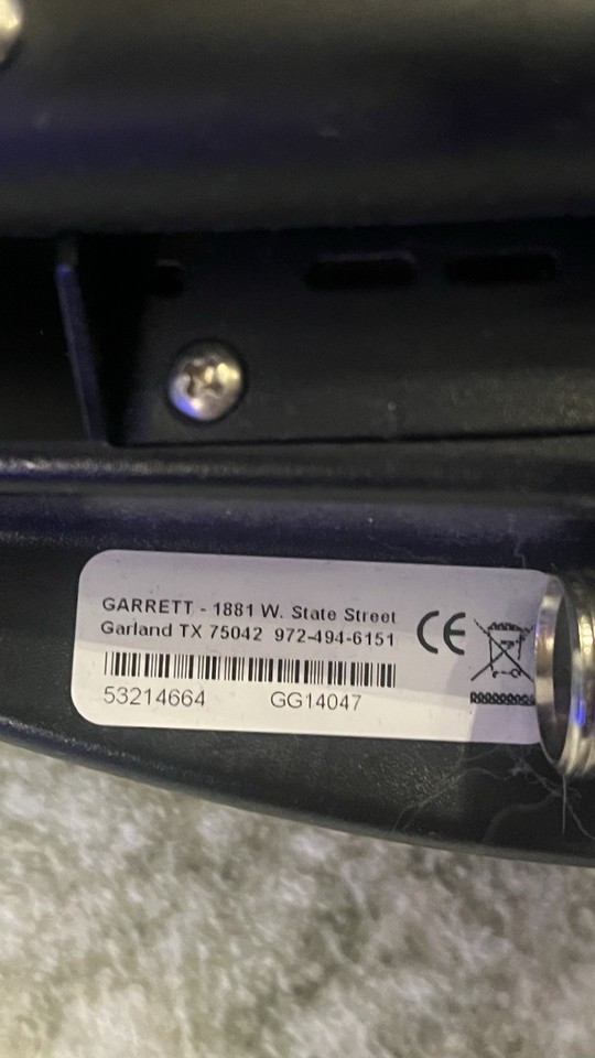 Garrett AT Pro Metal Detector Pinpoint Mode Iron Audio Sensitivity ...