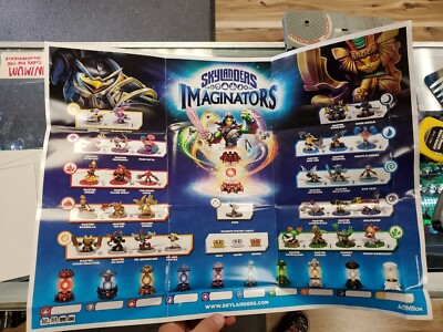 Skylanders Imaginators Game Poster Factory Sealed X5! | eBay