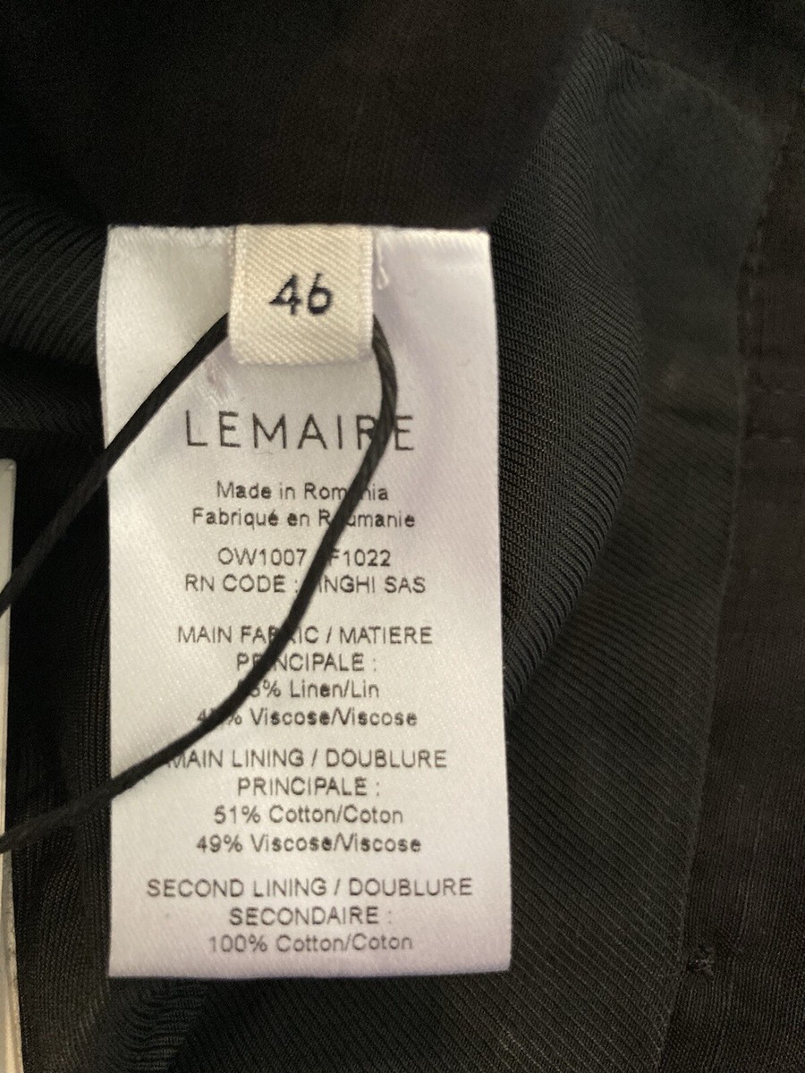 Lemaire New Relaxed Blouson Jacket Black 46 | eBay Lemaire New Relaxed Blouson Jacket Black 46 | eBay