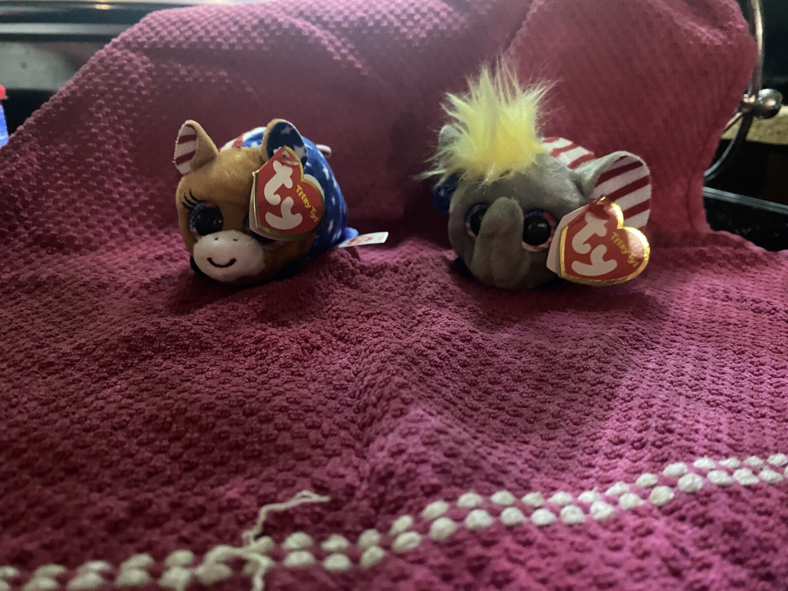 Teeny Ty Vote Republican Elephant 4in 2016 Election Stackable Plush for ...