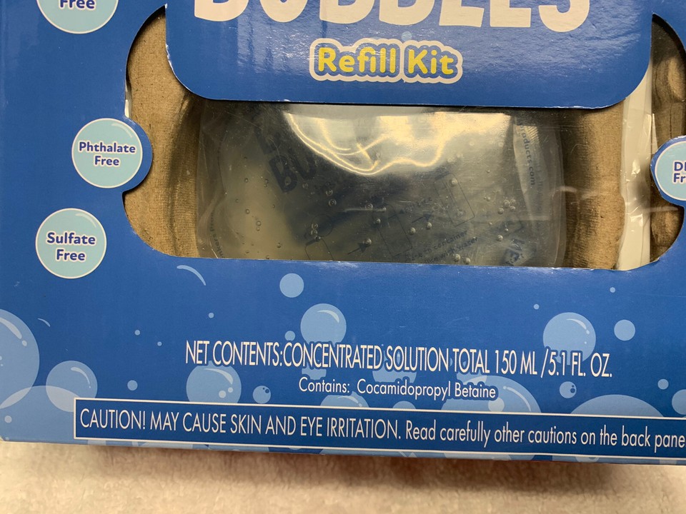 Better Bubbles Refill Kit Includes 6 Concentrate Refills, 2 Wands, Measuring Cup | eBay