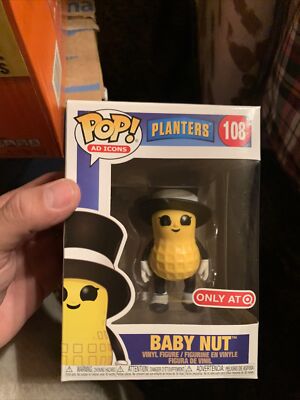 FUNKO POP Planters Peanuts BABY NUT #108 Exclusive NEW | eBay