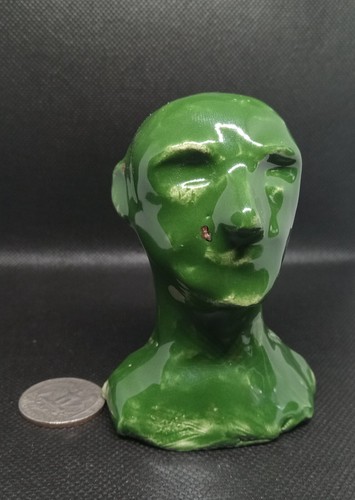 "Stoic person" - Clay sculpture. Signed. Hand made and glazed. | eBay