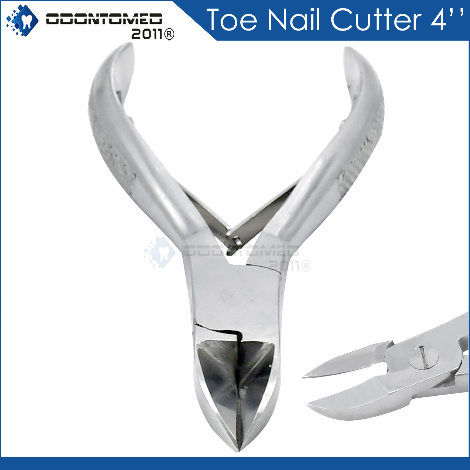 Toe Nail Clipper Cutter Surgical Steel Heavy Duty 4.5 Easy Cut+ Nail ...