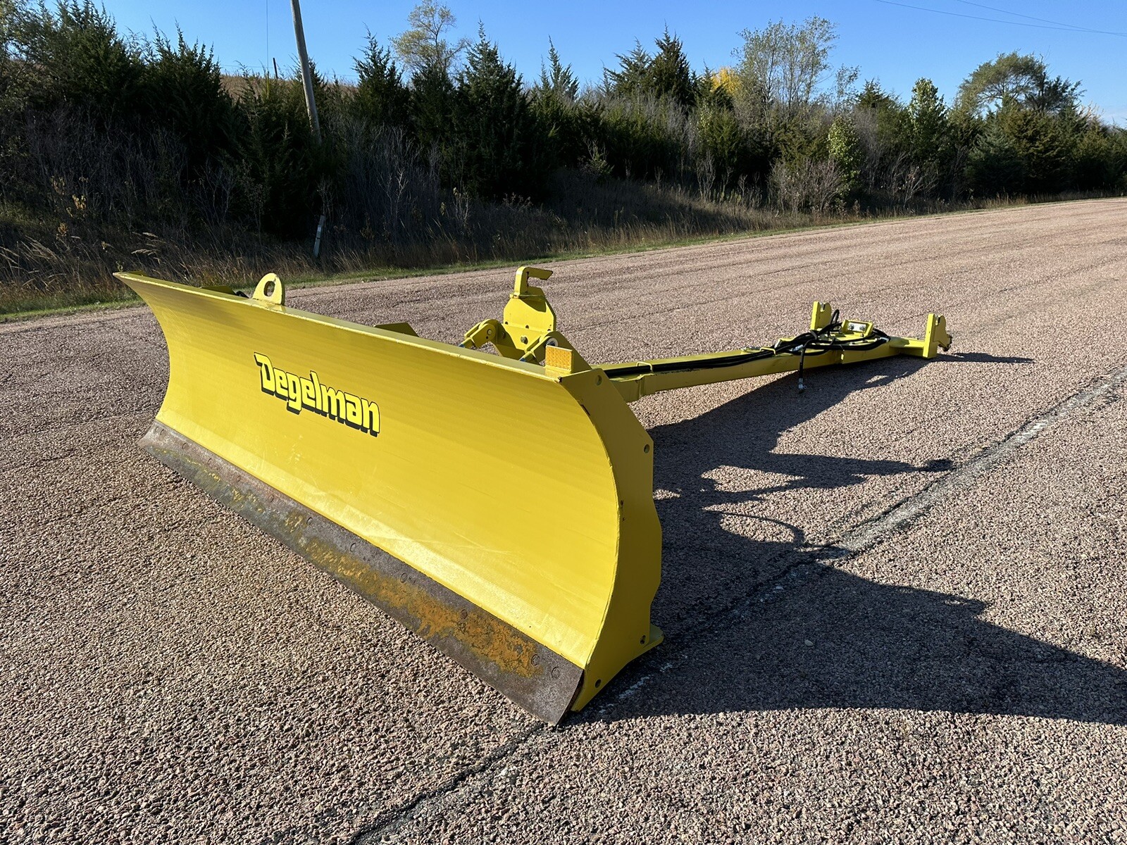 Degelman 10-46/57 Bulldozer blade, 4600/5700 10' tractor snow plow ...