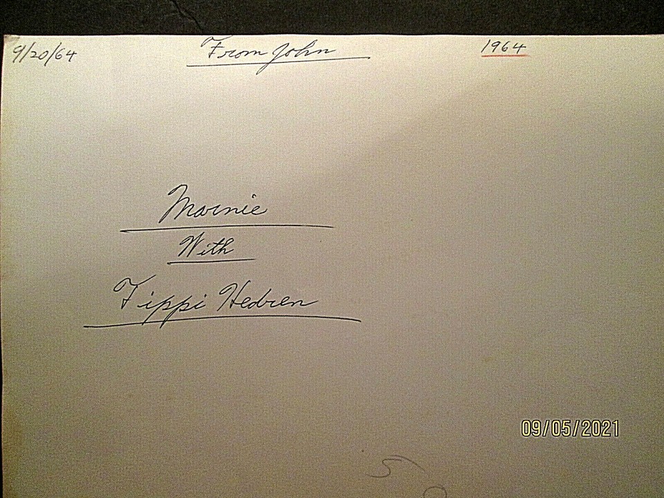 ALFRED HITCHCOCK:DIR:TIPPI HEDREN: (MARNIE) 1964 RARE PUBLICITY 11X14 ...