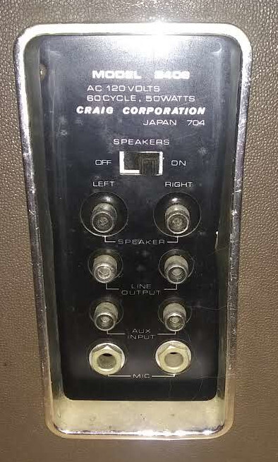 Reel-to-Reel Tape Recorder Craig Model 2408 | eBay