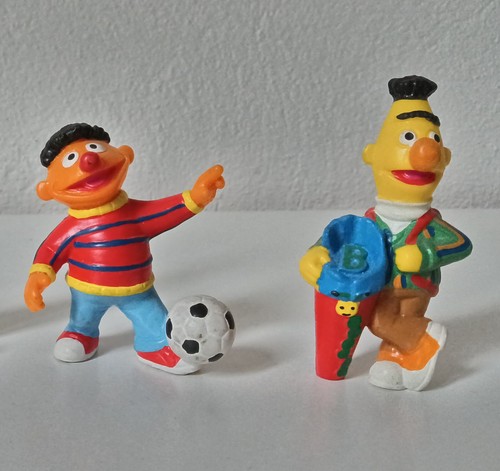 Ernest Bert Sesame Street Muppets Henson Figure Bully Bullyland Germany ...