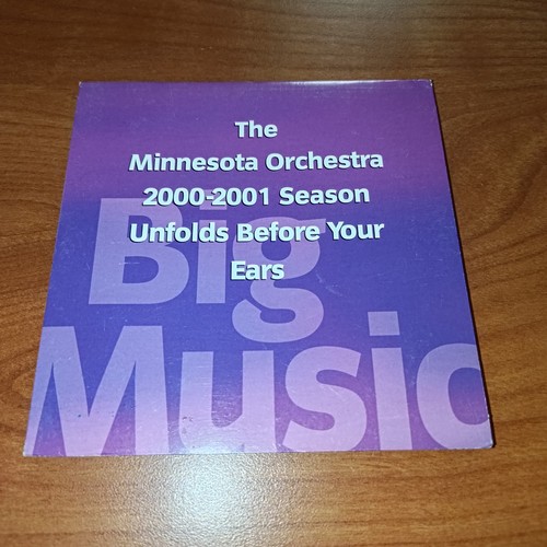 Minnesota Orchestra CD 2000-2001 Season Unfolds Before Your Ears | eBay