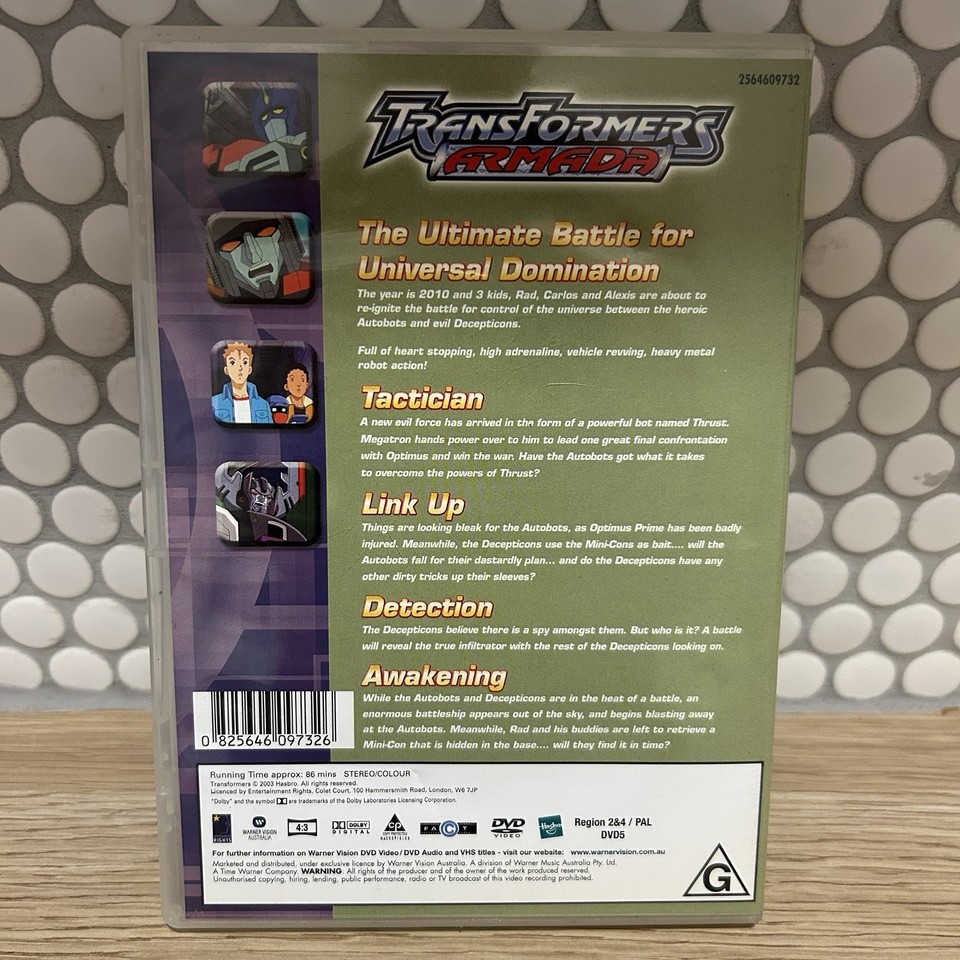 Transformers Armada : Volume 9 (DVD, 2003) Classic Animated Action ...