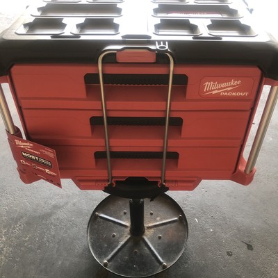 Milwaukee Packout 3- Drawer Tool Box 48-22-8443 45242559558 | eBay