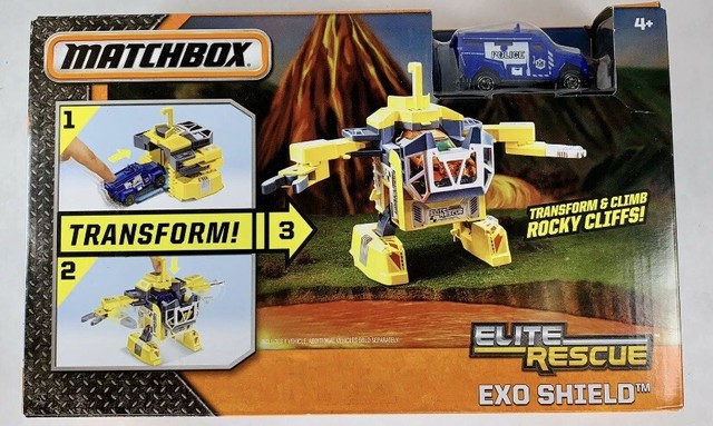 Matchbox Elite Rescue Mission EXO Shield Play Set for sale online | eBay
