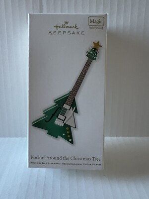 Hallmark 2012 ROCKIN AROUND THE CHRISTMAS TREE Guitar Magic TESTED | eBay