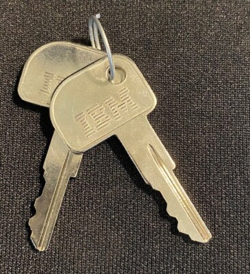 IBM CASH DRAWER KEY'S #9956 SET OF 2 KEYS | eBay