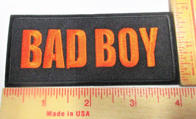 Harley "Bad Boy" patch biker collectible old HD emblem motorcycle ...