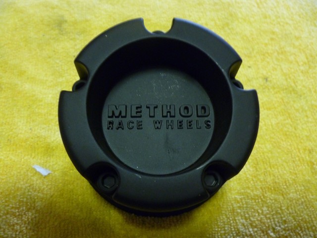 Method Race Wheels Flat Black Custom Wheel Center Caps Set of 4 ...