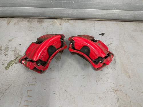 13-19 VW GOLF GTI MK7 7.5 - PAIR OF FRONT BRAKE CALIPERS RED | eBay UK