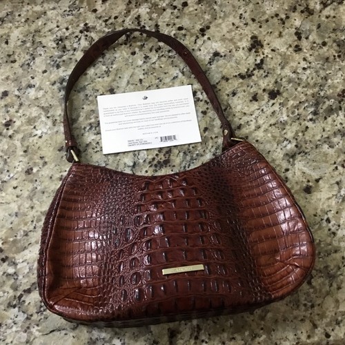 Brahmin Cayson Shoulder Bag-Pecan Color | eBay