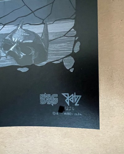 Gabz Dark Knight Trilogy Night Variant Batman Print Poster Mondo ...