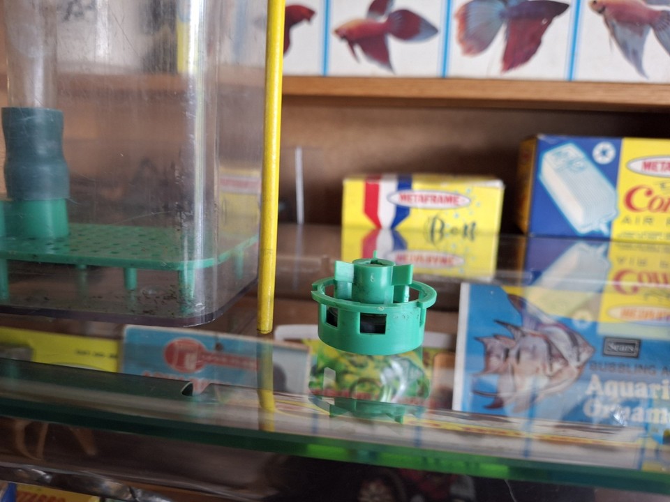 Vintage Old Aquarium Original Metaframe Large Dynaflo 450 Filter - No ...