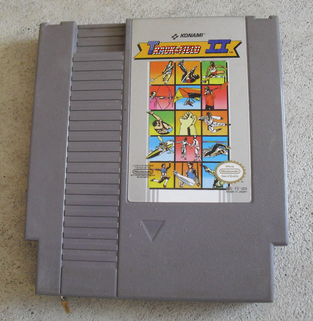 Nintendo Entertainment System NES Track and Field II Game Cartridge | eBay