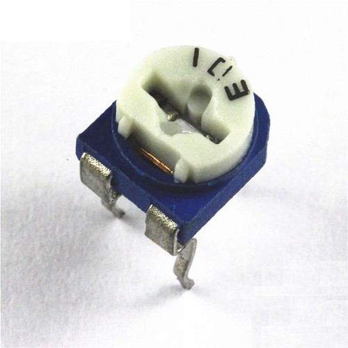 10pcs 10K Blue White Resistance Adjustable Resistor | eBay