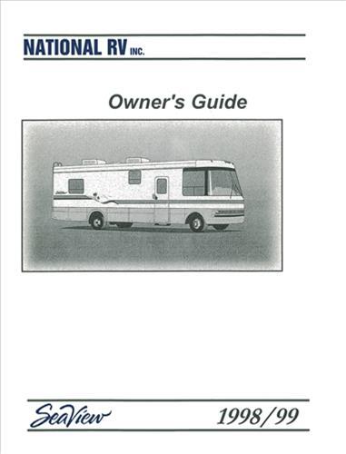 1998-1999 National RV SeaView Motor Home Owners Manual Sea View ...
