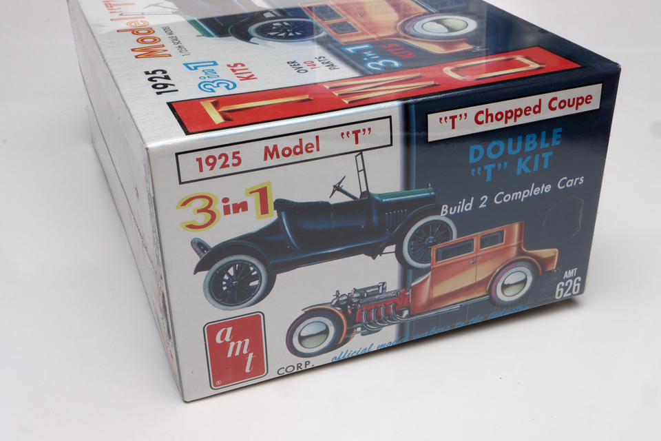 1/25 scale AMT 1925 Model T Ford 3-in-1 model kit, Sealed, Free ...