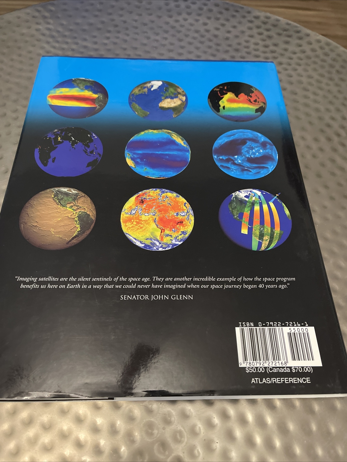 NATIONAL GEOGRAPHIC SATELLITE ATLAS OF THE WORLD By National Geographic ...