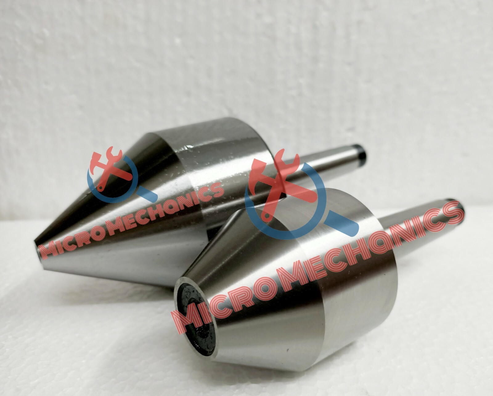 2x Lathe Revolving Pipe Tube Live Center Combo 23MM To 50MM & 12MM To ...