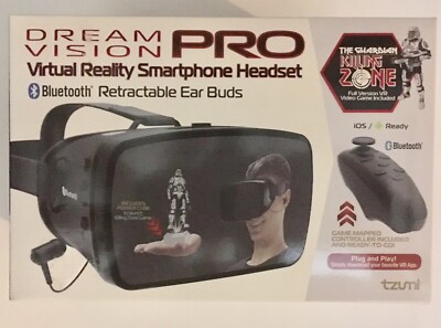 Tzumi 4872WM Dream Vision Pro Mobile VR Headset Black BRAND NEW | eBay