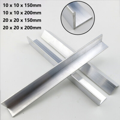 Equal Sided Aluminium Square Angle L Profile Corner Edging Protection ...