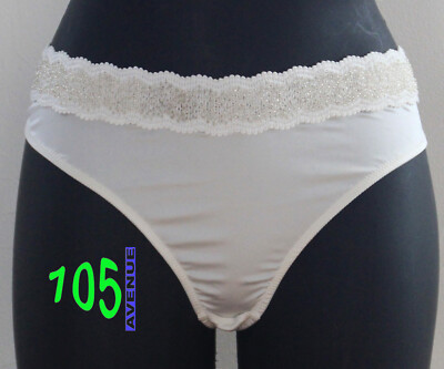 New Luxury Satin String And Pearls + Cadolle + Fr S Or M | eBay