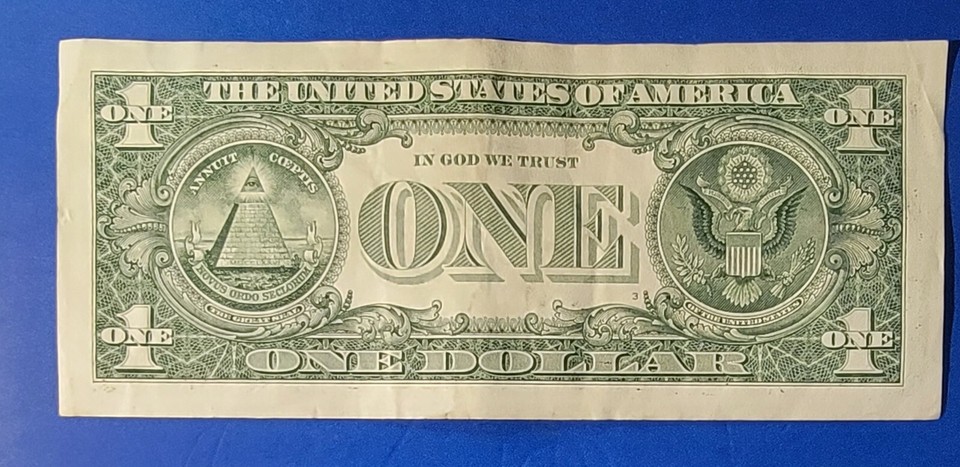 fancy serial number 2021 One Dollar Note BIRTHDAY OR ANNIVERSADY JUNE 1 ...